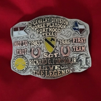 Custom-Made Belt Buckles | Texas - Judge Leo Smith’s Buckles