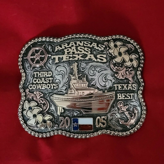 Custom-Made Belt Buckles | Texas - Judge Leo Smith’s Buckles