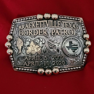 Custom-Made Belt Buckles | Texas - Judge Leo Smith’s Buckles