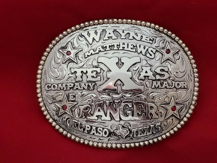 Custom-Made Belt Buckles | Texas - Judge Leo Smith’s Buckles