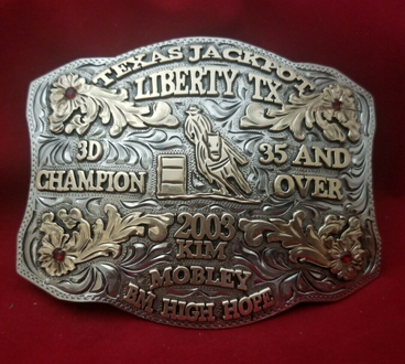 Custom-Made Belt Buckles | Texas - Judge Leo Smith’s Buckles