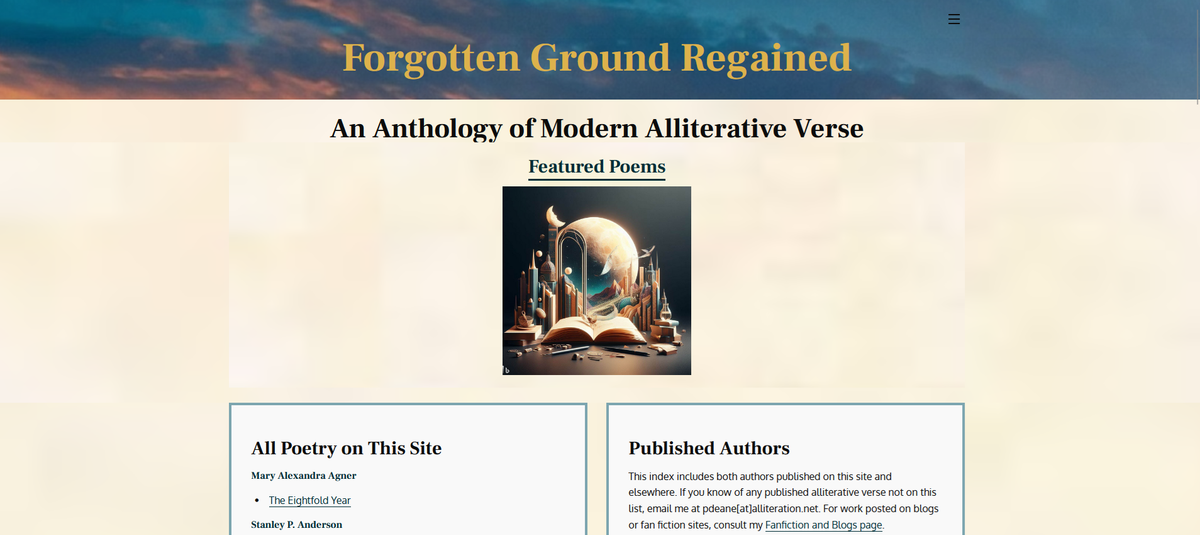 Jane Satterfield: Alliterative Poet